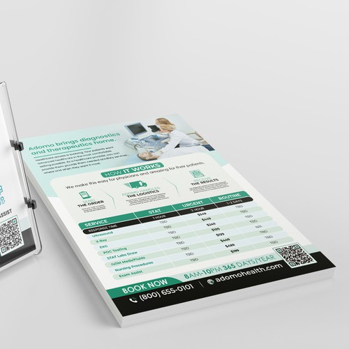 Designs | Design a beautiful one-pager for a health tech startup ...