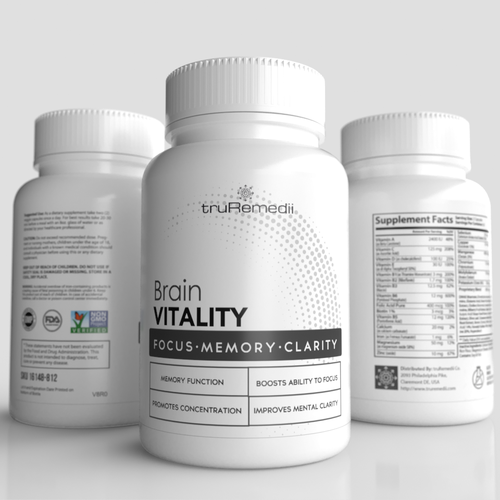 Designs | Design minimalist supplement label for a premium brand ...