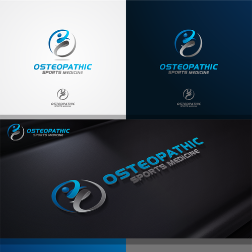 Create a modern, sleek, eye catching, original logo for Osteopathic ...