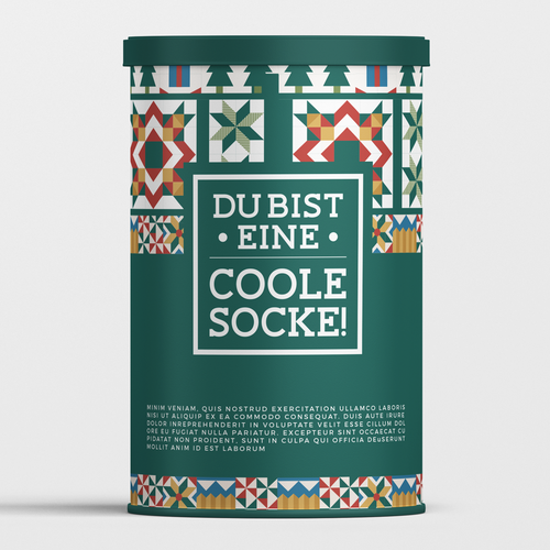 Designs | Design a cool can for creative socks! | Product packaging contest