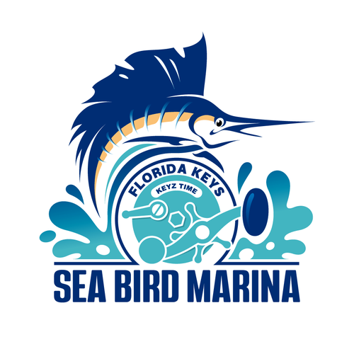 Designs | Tropic Island marina with bait shop and tackle shop logo ...