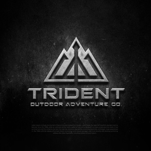 We need a powerful trident outdoor adventure company logo! | Logo ...