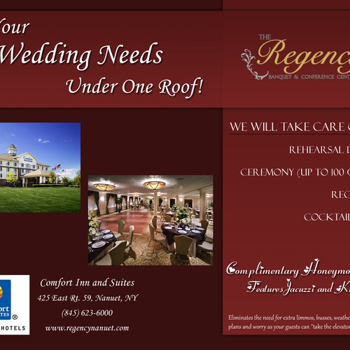 Hotel/Catering Hall needs Wedding Advertisement | Print or packaging ...