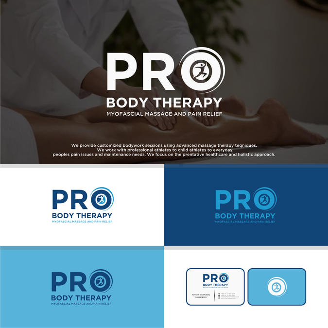 Awesome logo needed for Pro Body Therapy - a bodywork brand | Logo ...