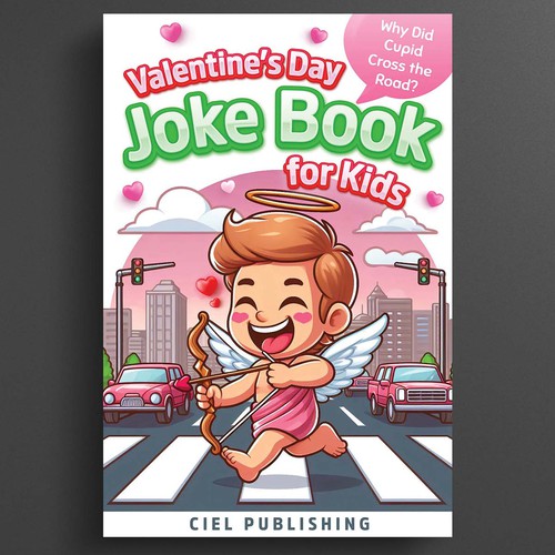 Designs | Book cover design for catchy and funny Valentine's Day Joke ...