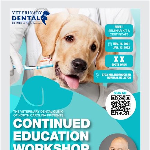 Designs | Veterinarian Workshop Flyer | Postcard, flyer or print contest