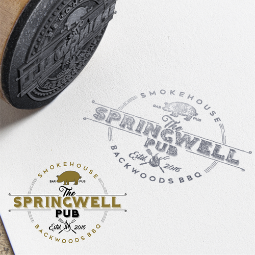 the springwell pub | Logo design contest