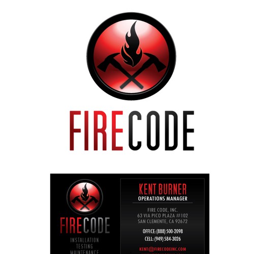 Help FIRE CODE with a new logo and business card | Logo & business card ...