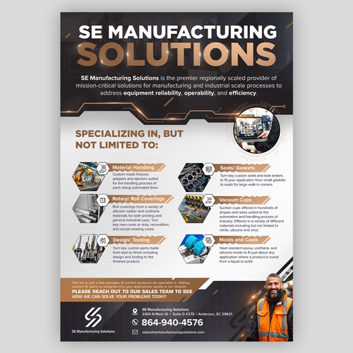 Designs | Clean single page line card for potential customers ...