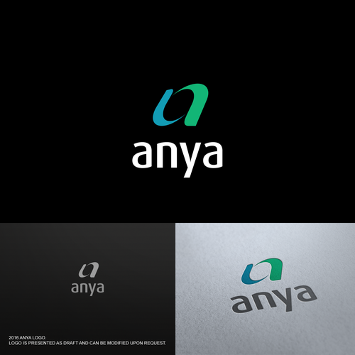 Anya Name Logo