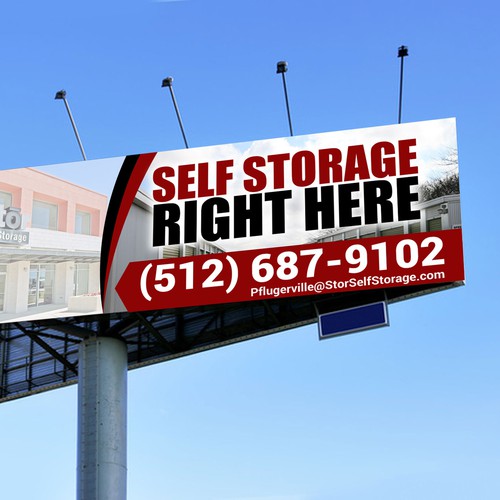 Self Storage Billboard - Central Texas | Signage contest