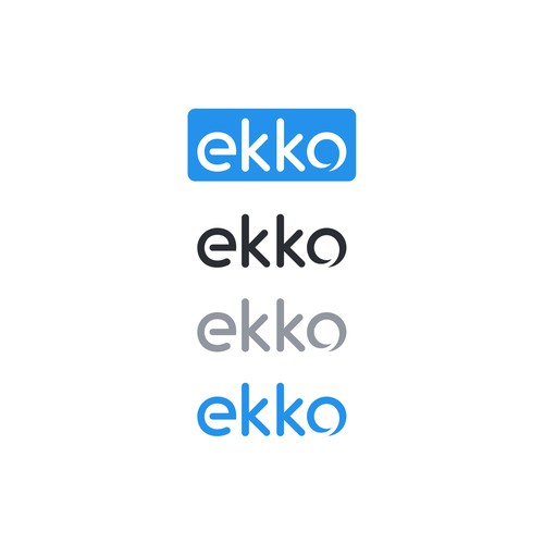 Designs | SIMPLE LOGO - ekko Letters then dm after | Logo design contest