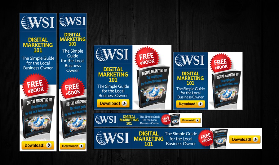 Digital Marketing 101 eBook | Banner ad contest