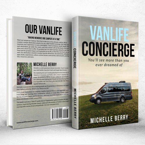 Designs | Vanlife Concierge Book Cover Contest | Book cover contest