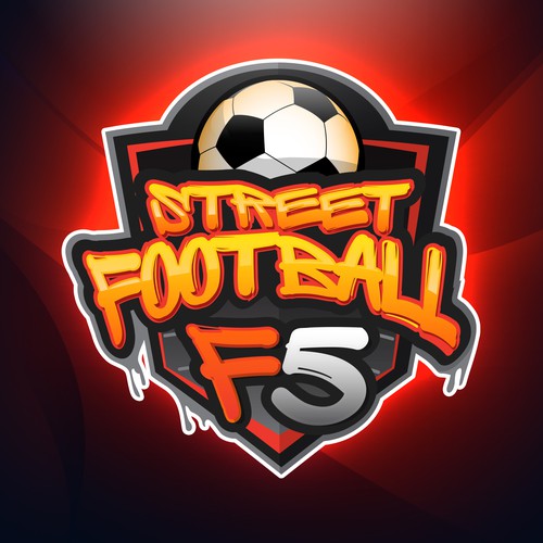 Street Football Logo First Ever Football With Airlock Technology 2