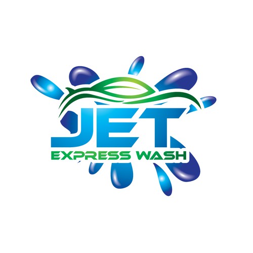 JET WASH - Fast, Clean, and Modern | Logo design contest