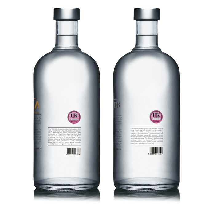 Create modern, funky labels for an artisan, premium gin and vodka ...