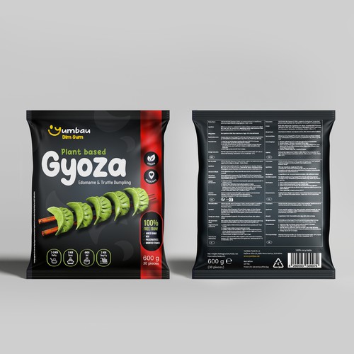 Designs | First plant base vegan Gyoza in European premium supermarkets ...