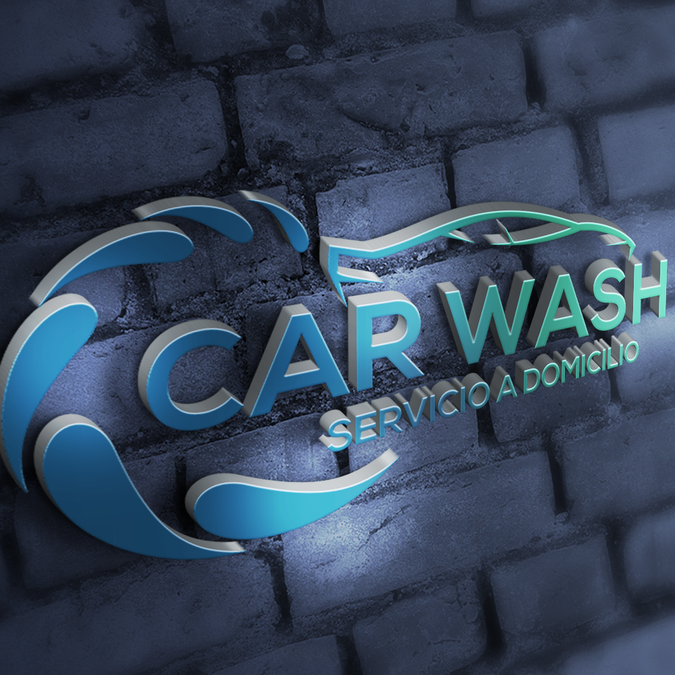 CREA UN FASCINANTE LOGO PARA MI EMPRESA DE LAVADO DE AUTOS A DOMICILIO ...