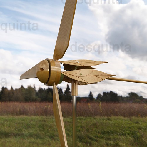 Create a Wooden wind turbine | 3D contest