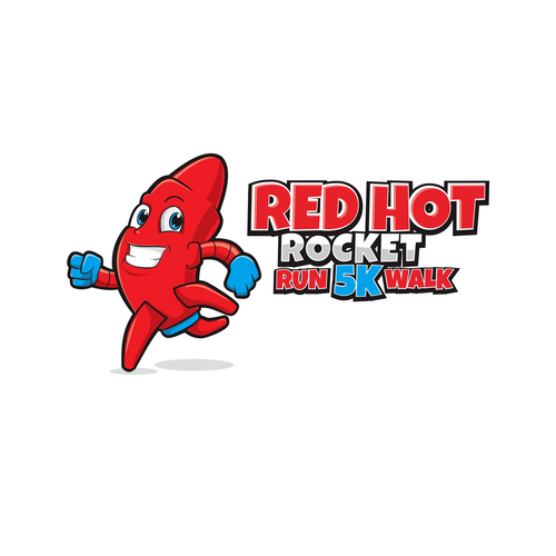 Red Hot Rocket 5k Run/Walk needs a fun logo for shirts and signs ...