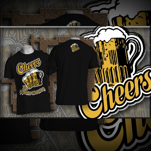 Create a timeless T -shirt design for the iconic Cheers Bar Sydney | T ...