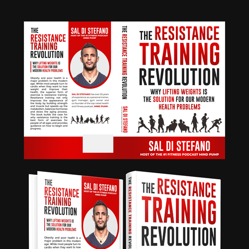 Designs | "Jump off the shelf" fitness book design needed | Book cover ...