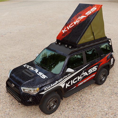 Designs | KickAss Vehicle Wrap | Car, truck or van wrap contest
