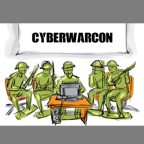 Designs | Illustration for cyberwar conference | Illustration or ...