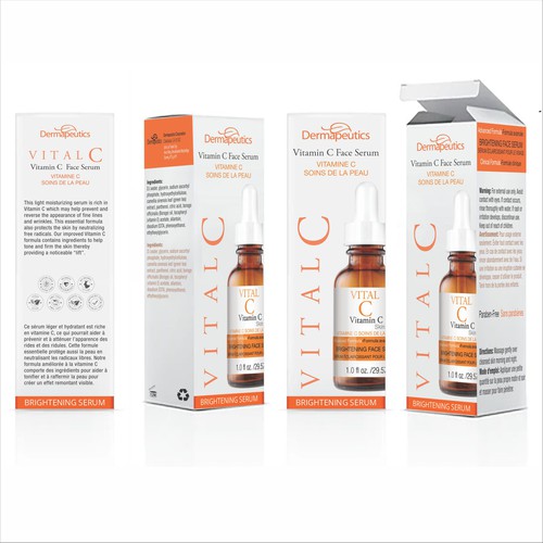 Designs | Serum carton redesign | Product packaging contest