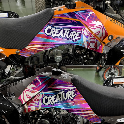 Designs | ATV Labels | Car, truck or van wrap contest