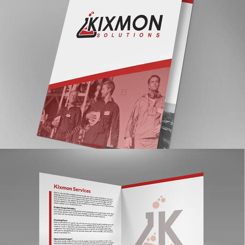 Design new industrial company brochure folder | Brochure contest