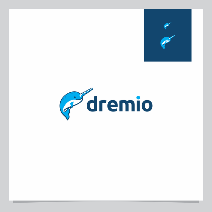 Logo for Dremio - a startup in the big data space | Logo design contest
