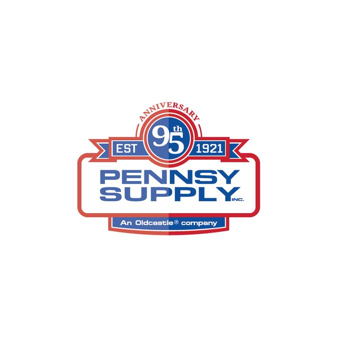 Create a 95th anniversary logo enhancement for Pennsy Supply. | Logo ...