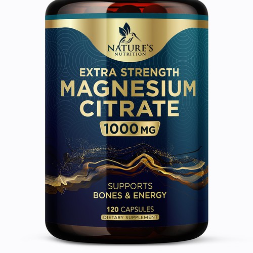 Designs | Premium Magnesium Citrate Design needed for Nature's ...