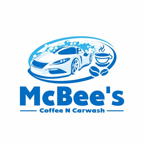 McBee's Coffee N' Carwash Logo Contest | Logo design contest
