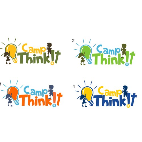 logo for Camp ThinkIt | Logo design contest
