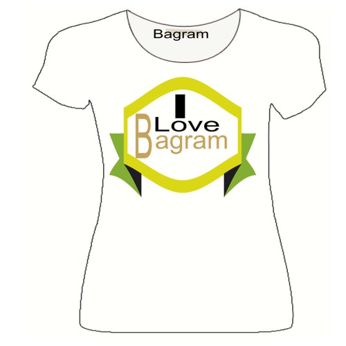 Create the next t-shirt design for I Love Bagram | T-shirt contest