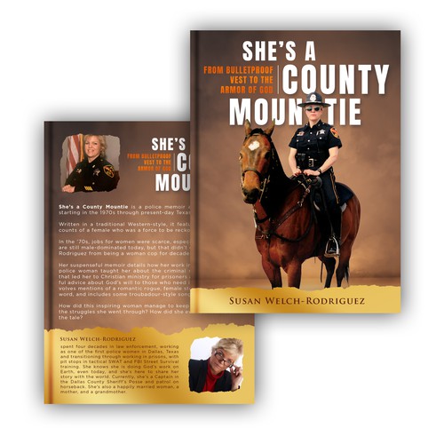 Designs | Cover contest for a police memoir about adventures starting ...