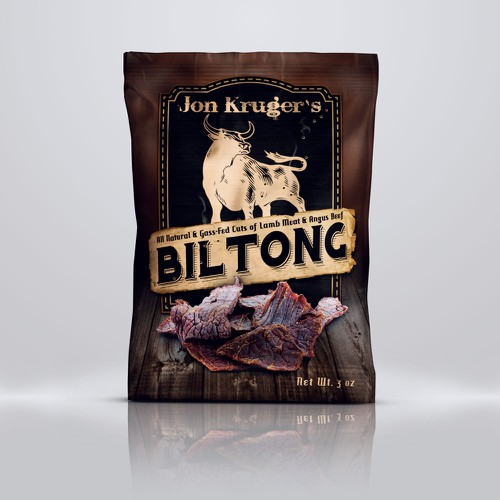 JON KRUGER´S Biltong - PRODUCT LABEL WANTED | Product label contest