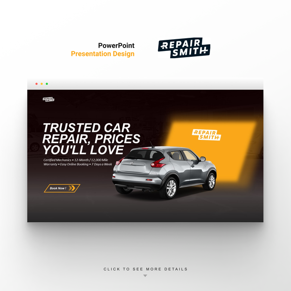 Powerpoint template for big bmw dealer | PowerPoint template contest ...