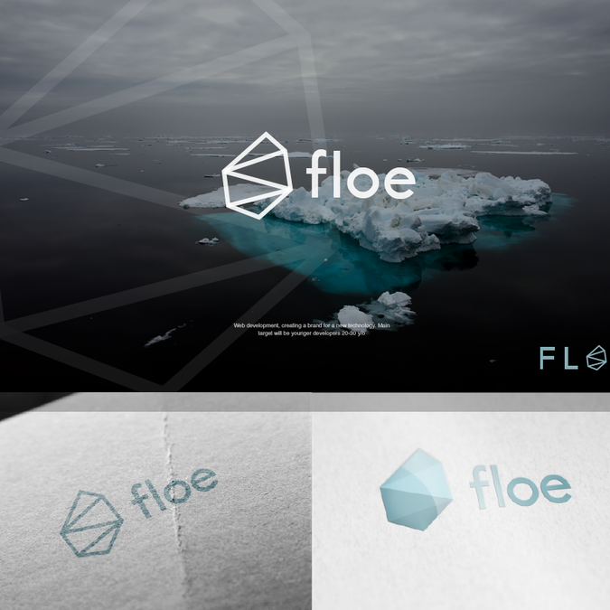 iceFloe! - A clean fresh logo design | Logo design contest