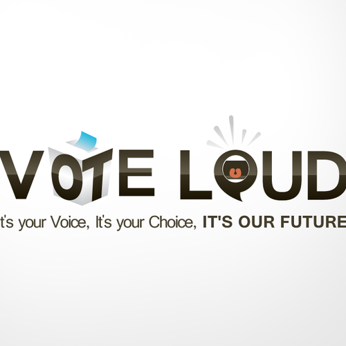VOTE LOUD needs a new logo | Logo design contest