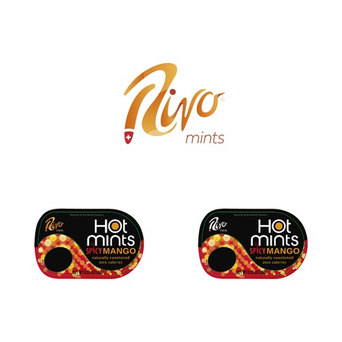 NEW REFRESHING LOGODESIGN for RIVO MINTS (rivomints.com) | Logo design ...