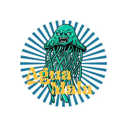 Designs | Mean looking Jelly Fish for boat decals | Other design contest