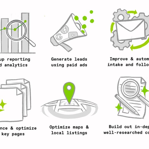 Designs | Powerful, Sales-Driven Process Illustration Graphic for ...