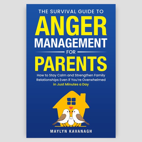 Designs | Book Cover Design for "The Survival Guide to Anger Management ...