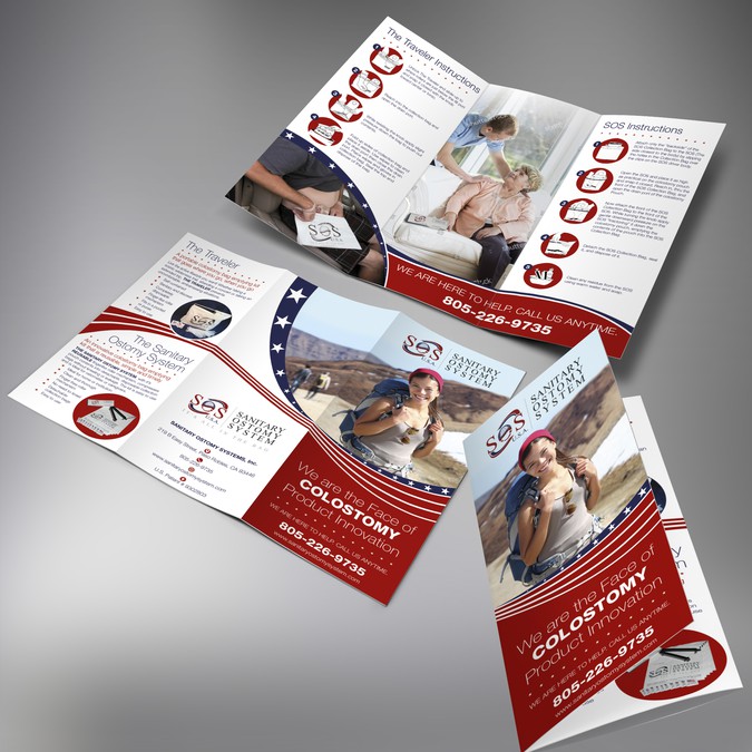 Design a pamphlet for an one-of-a-kind product --Thats Helps people ...