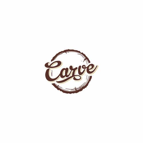 Carve, a cool logo for a new brand | Logo design contest