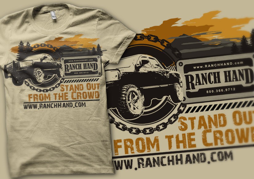 New t-shirt design wanted for Ranch Hand Truck Accessories | T-shirt ...